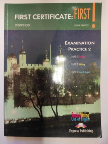 Libri Antikvár Könyv: First Certificate: First! - Examination Practise ...