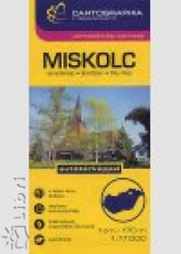 Libri Antikvár Könyv: Miskolc várostérkép - autótérképpel , 1390Ft