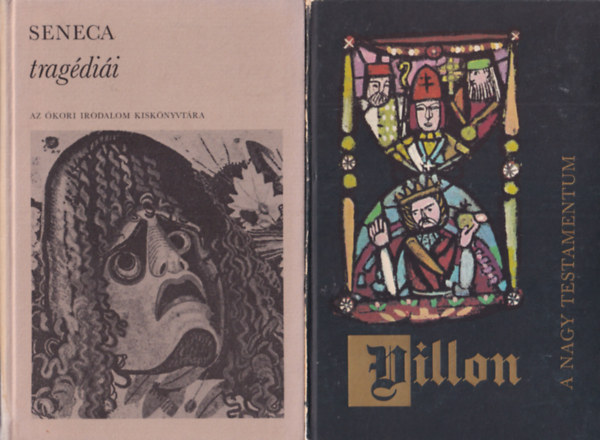 Libri Antikvár Könyv: 3 db Verses kötet : A nagy testamentum + Seneca ...