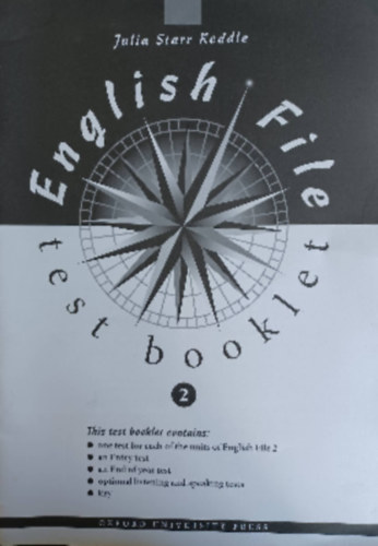Libri Antikvár Könyv: English File test booklet 1-2. (Julia Starr ...