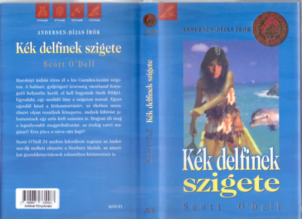 Libri Antikvár Könyv: Kék delfinek szigete (Andersen-díjas írók) (Scott ...