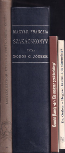 Libri Antikvár Könyv: 4db gasztronómia - Dr. Oetker: Hogyan készül a jó ...